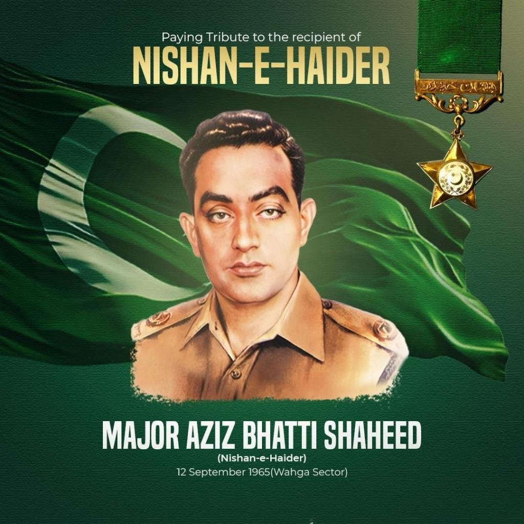 Armed Forces Honor Major Aziz Bhatti Shaheed at 60th Anniversary