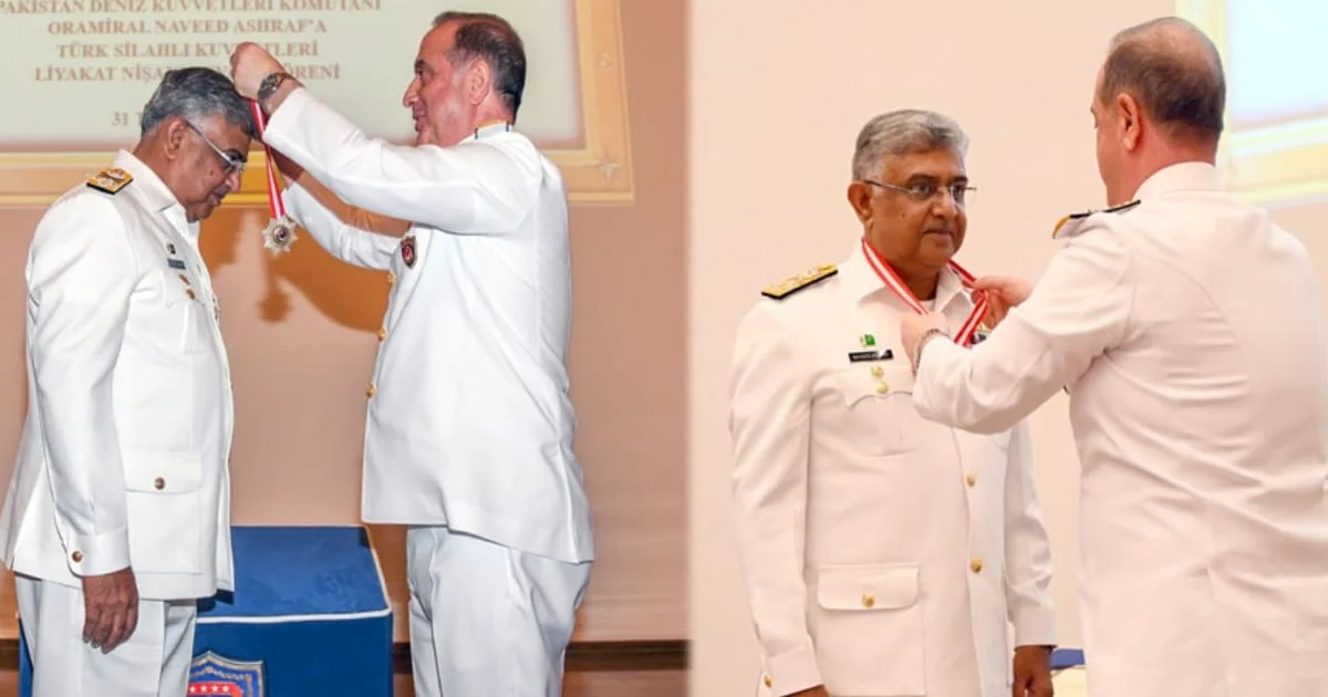 Pakistan Naval Chief Awarded Turkiye’s Legion of Merit