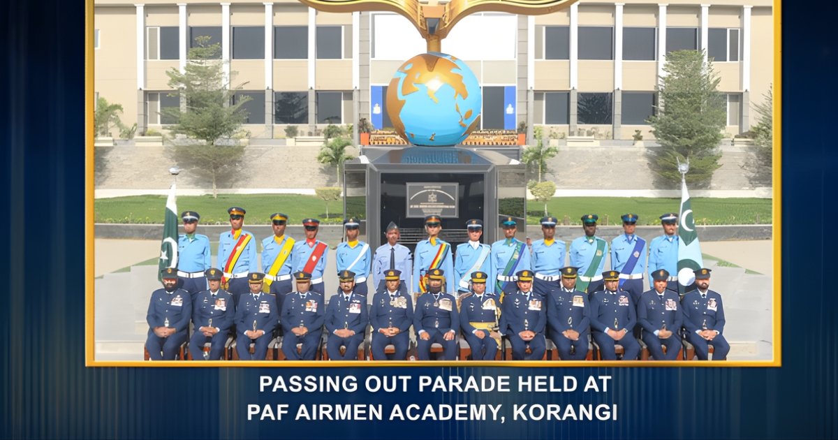 1,155 Trainees Graduate at PAF Airmen Academy