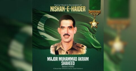 Commemorating Major Muhammad Akram Shaheed's Anniversary