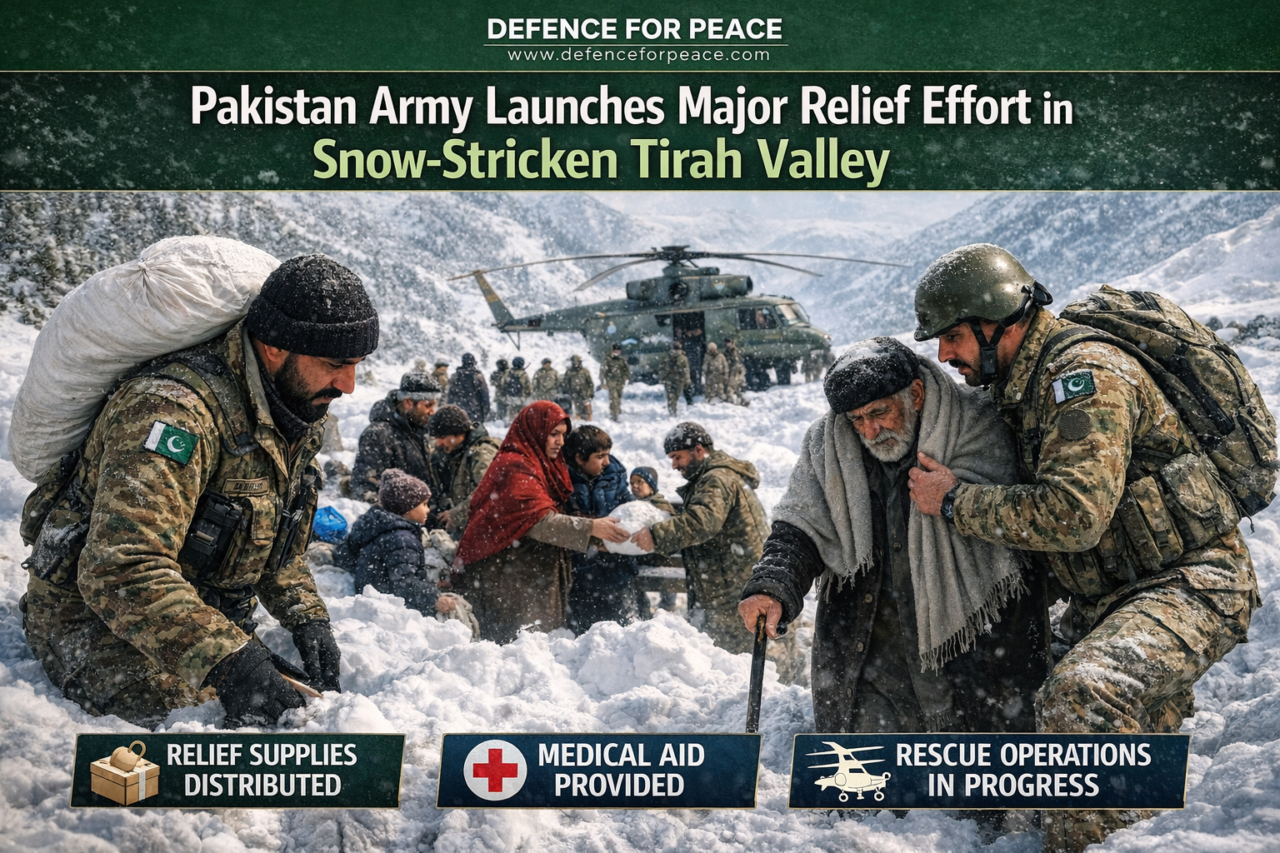 Pakistan Army Launches Major Relief Effort in Snow-Stricken Tirah Valley