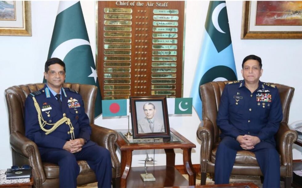 Bangladesh Air Force Chief Calls on Air Chief Marshal Zaheer Ahmed ...