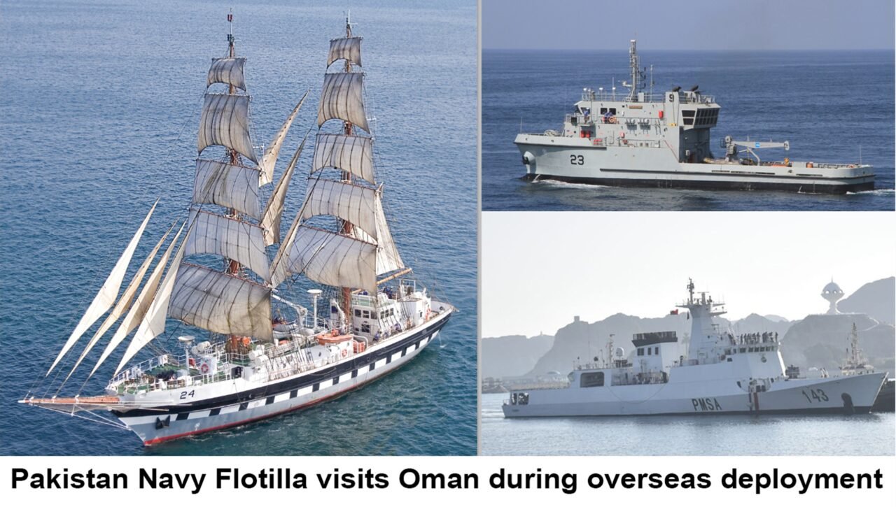 Pakistan Navy Flotilla Concludes Visit to Muscat, Oman - Pak Army