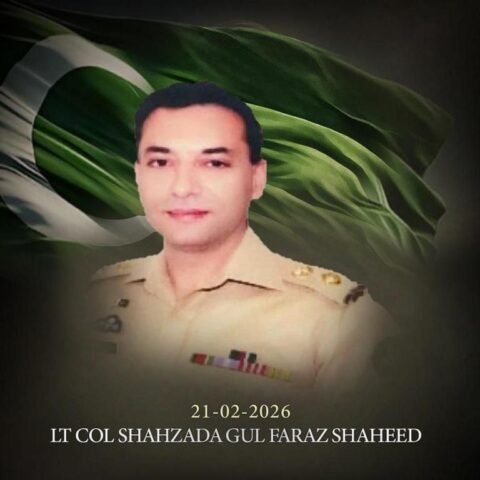 Lt. Col Shahzada Gul Faraz: A Nation Honors His Courage and Sacrifice ...